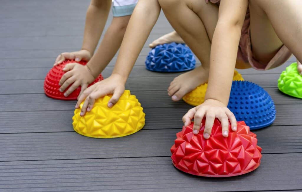 Textured Sensory Stepping Stone- Diamond - Barefootkids