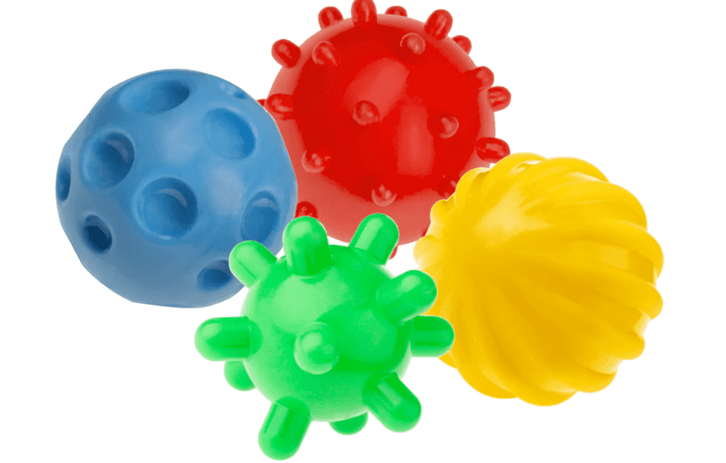 4 Soft Sensory Balls Set - Barefootkids