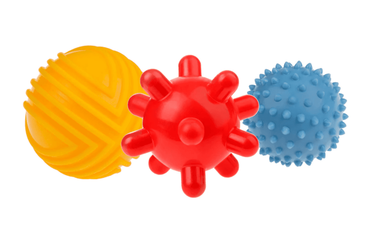 3 Soft Sensory Balls Set B - Barefootkids